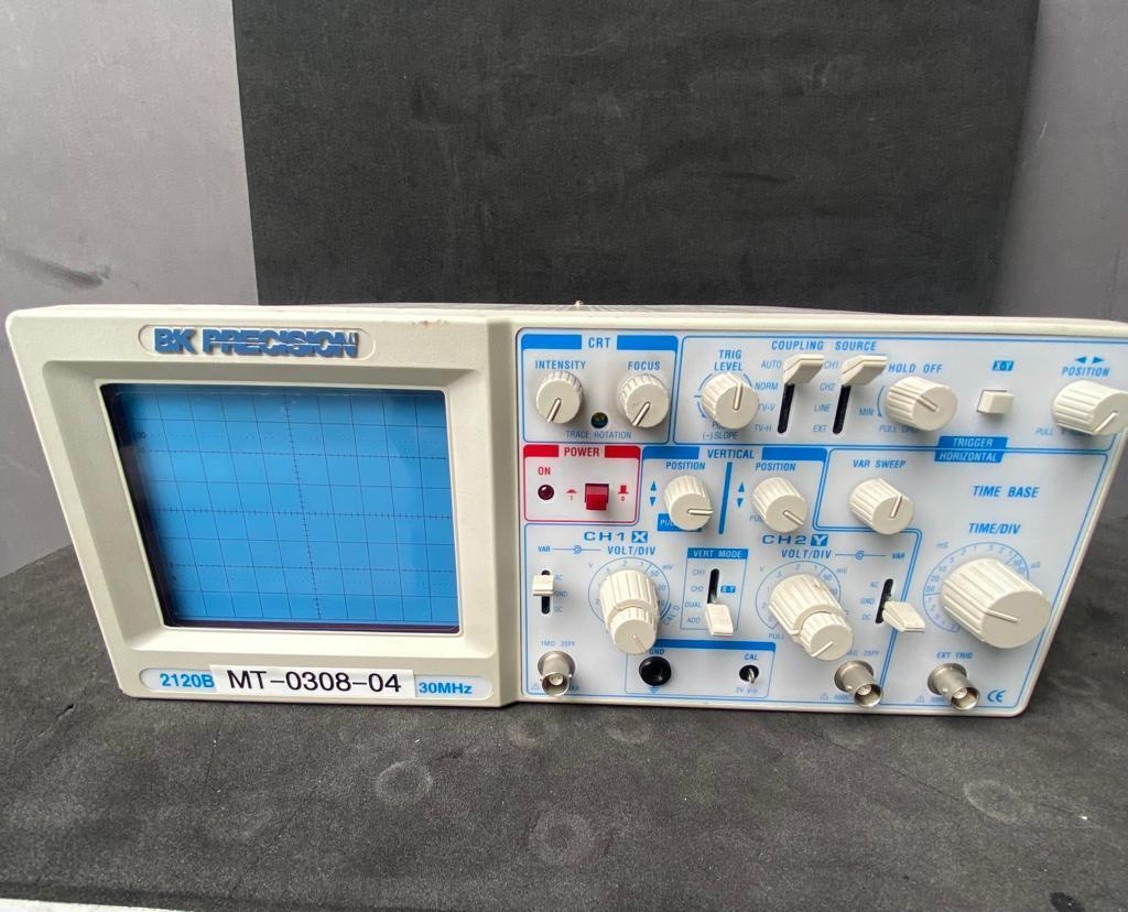 BK Precision 2120B Dual Trace Oscilloscope 30MHz – Lagpat