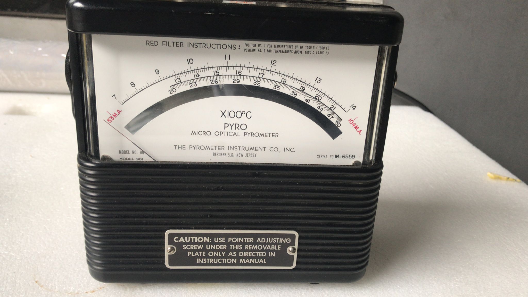 PYRO MICRO OPTICAL PYROMETER X100*C – Lagpat