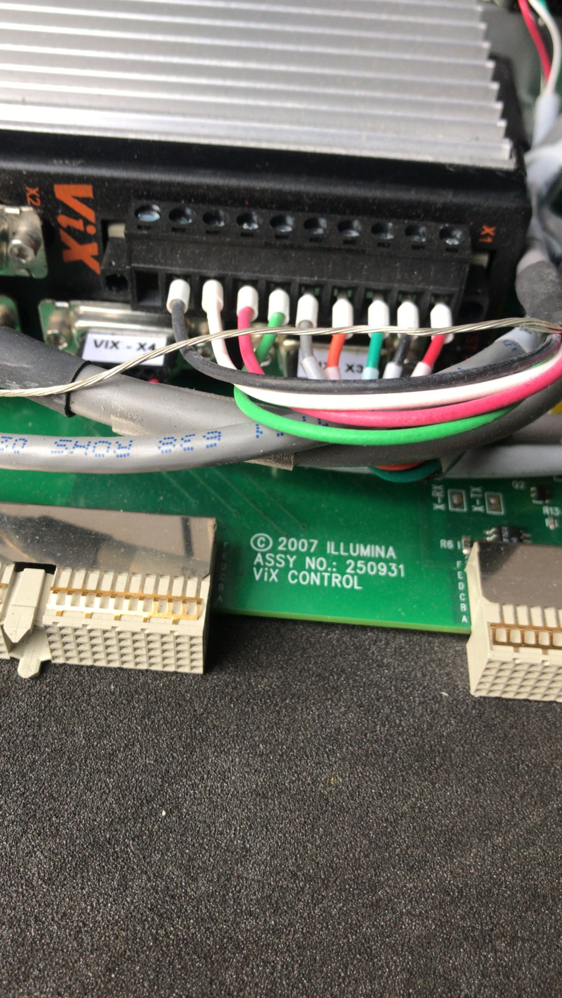 2007 ILLUMINA ASSY NO: 250931 ViX CONTROL – Lagpat